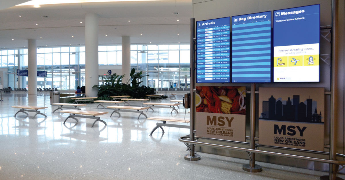 Louis Armstrong New Orleans International Airport (MSY) - T&A Private ...
